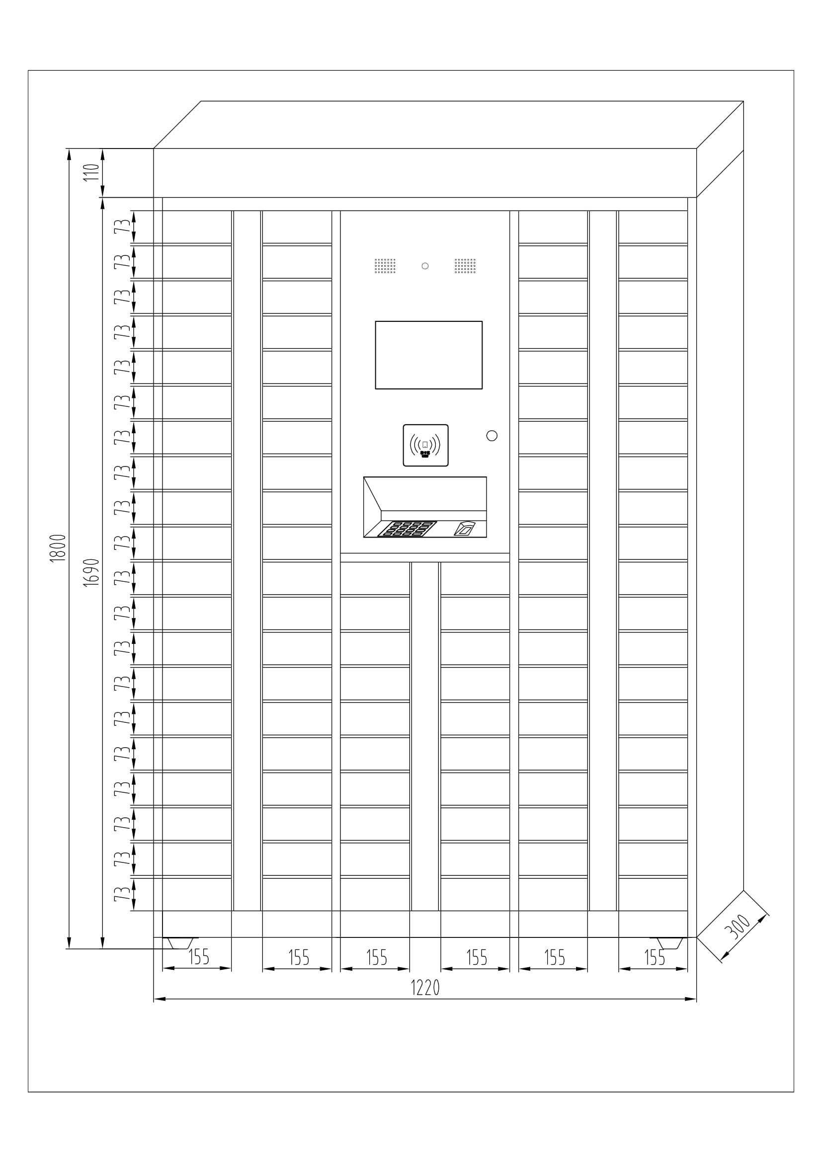 Key Keeper Locker - Parcel Hive